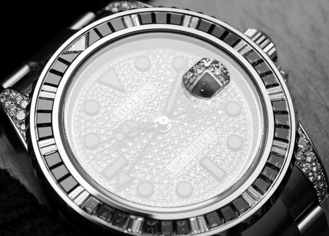 Perfect Replica Rolex GMT-Master II 116759SARU Factory Gem-Set Watches ...